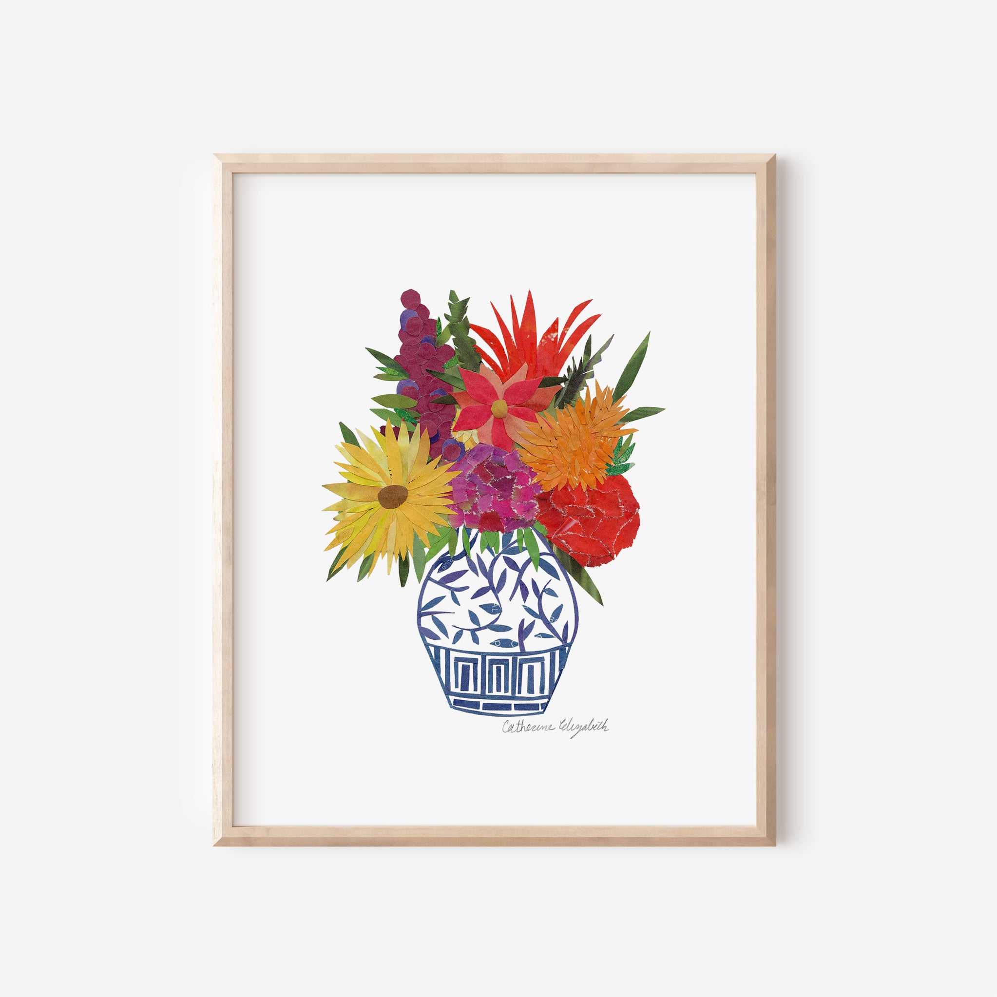 Catherine Elizabeth | Catherine Elizabeth / Newspaper Collage Artist